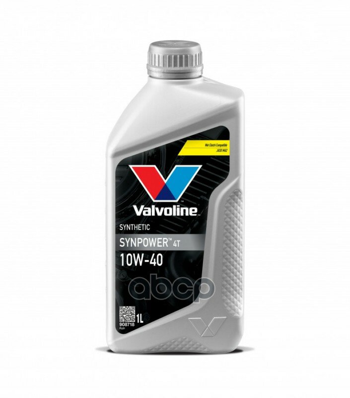 Масло моторное VALVOLINE SYNPOWER 4T 10W-40 1л На складе Valvoline арт. 908718
