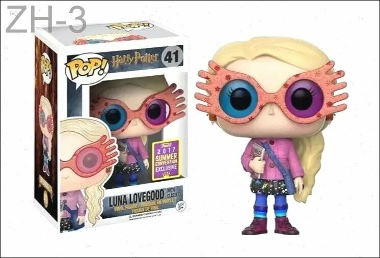 POP!41 Гарри Поттер Луна Лавгуд Небольшая статуя 10CM