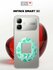 Чехол на Infinix Smart 20 / Инфиникс Смарт 20 с принтом Зеленый тамагочи