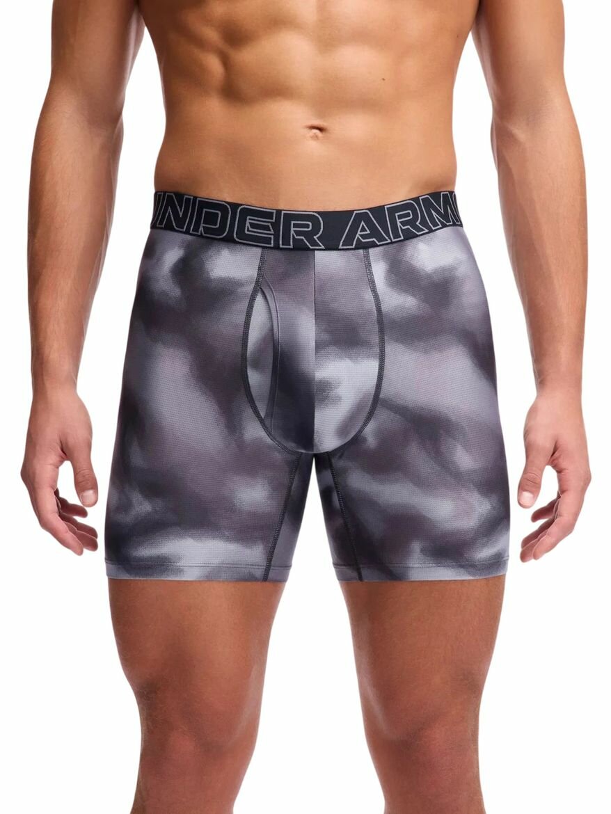 Трусы UA PERFORMANCE TECH MESH - PRINT 6" 3PK, комплект
