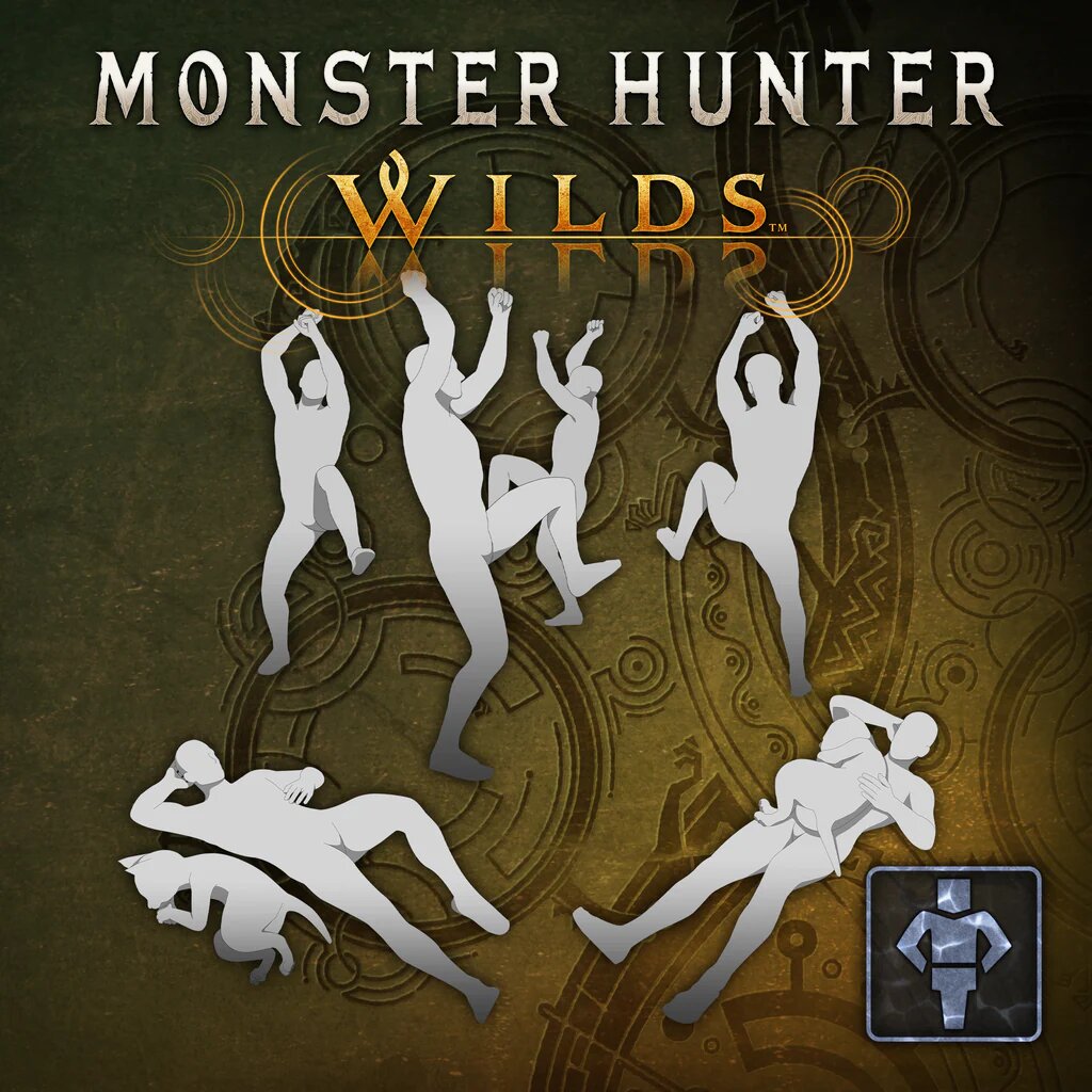 Дополнение Monster Hunter Wilds - Gesture Set Vol. 3, цифровое издание PlayStation 5, регион Индия / код пополнения баланса