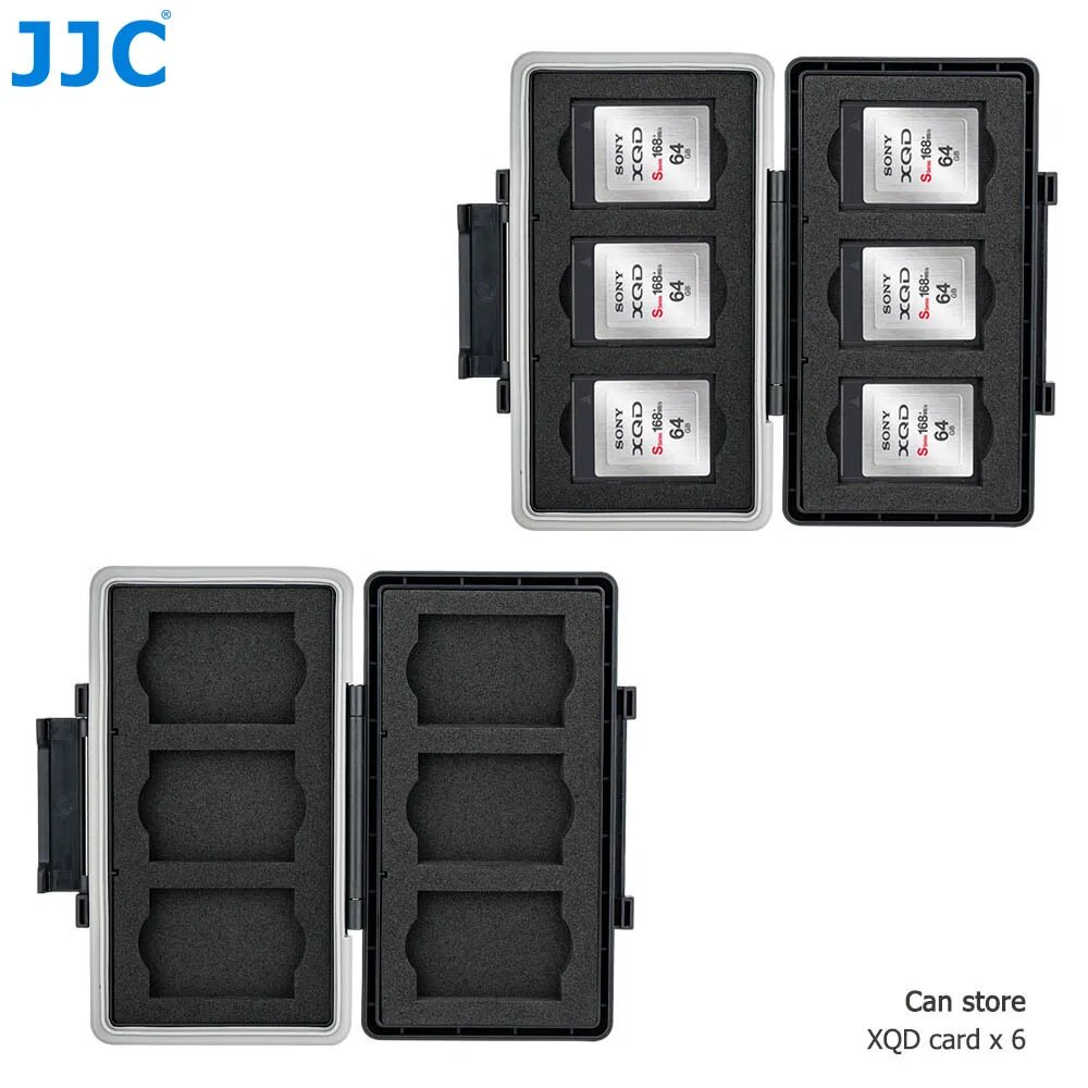 JJC XQD CFexpress Type B Держатель Для Карт Памяти Водостойкий Чехол-органайзер Для Хранения