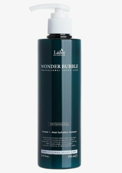 La'dor шампунь Wonder Bubble объем и глубокое увлажнение 250 мл
