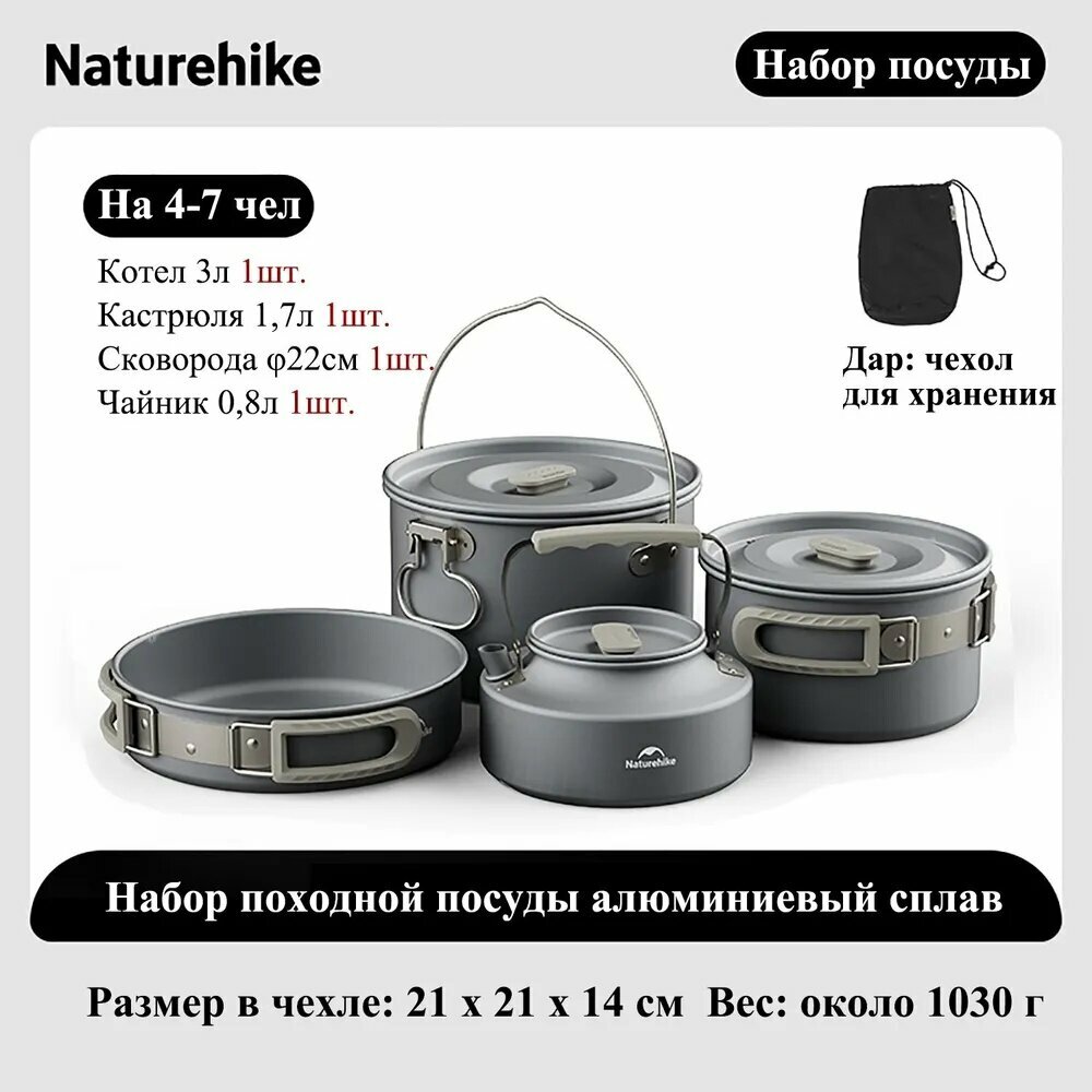 Прочая походная посуда и аксессуары Naturehike