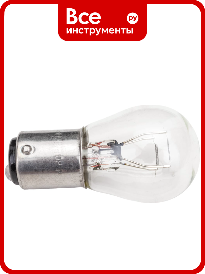 Лампа накаливания иhhоватор A+5W BAY15d, цоколь P21W, предназначена для освещения в низковольтных системах