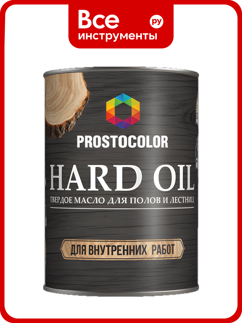 Масло для полов и лестниц PROSTOCOLOR HARD OIL простоколор серый шелк 2.2 л 101406