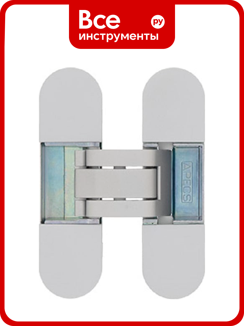 Петля врезная скрытой установки Apecs 110*30-3D-Z-CRM (R15) 34394