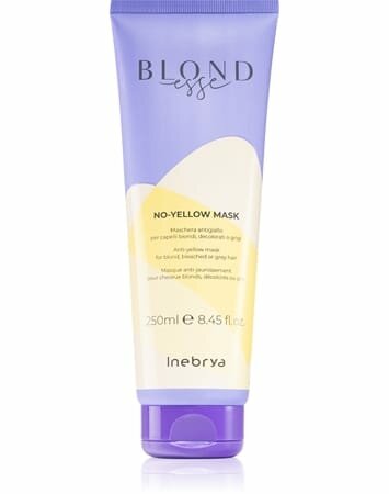 Маска для волос Inebrya BLONDesse No-Yellow Mask, 250 мл