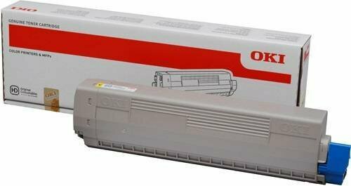 Тонер-картридж OKI 44844505/44844517 желтый
