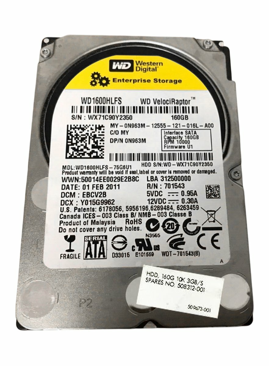 Жесткий диск HP 160Gb 10000 SATAII 2.5" HDD
