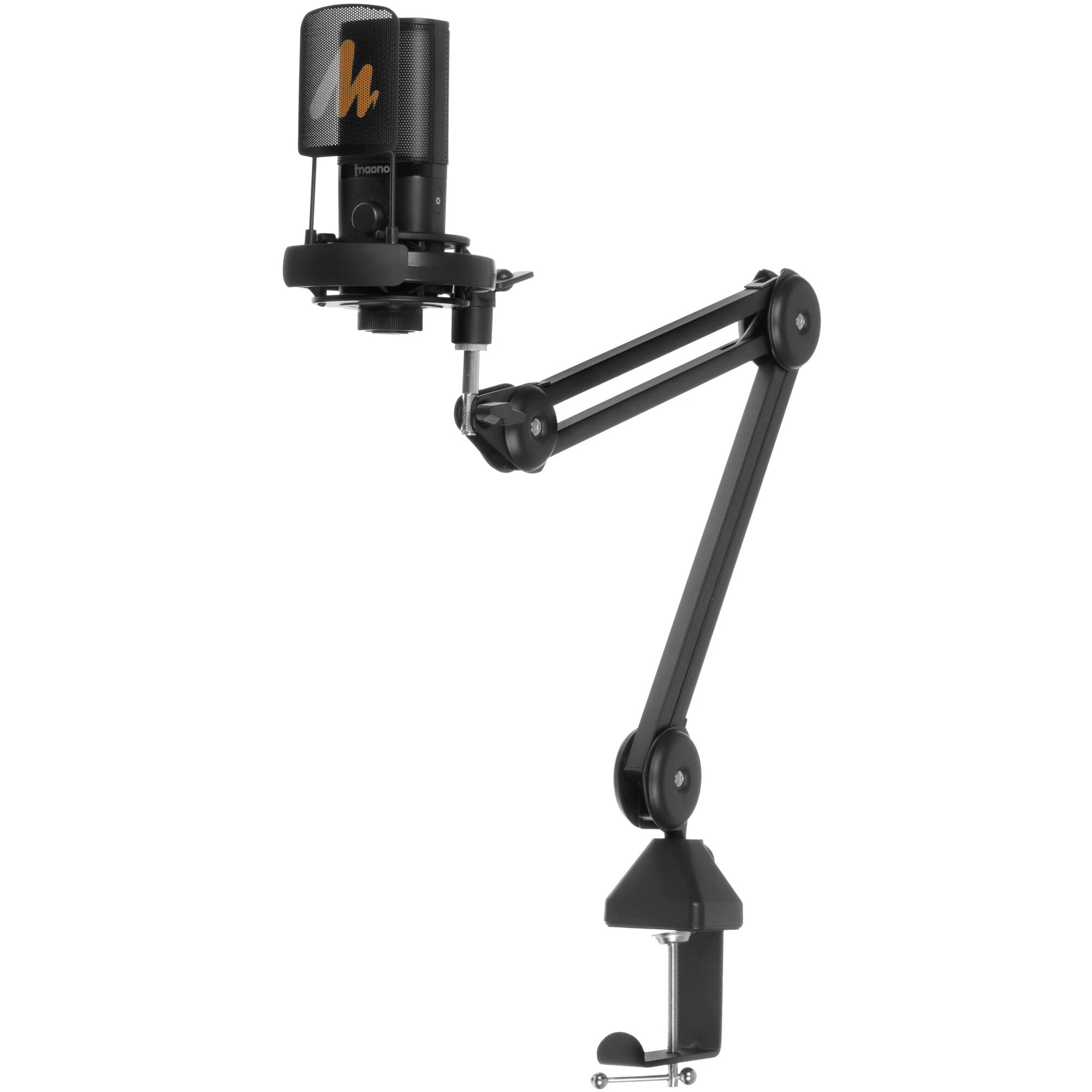 Проводной микрофон Maono PM450S, электретный, 20-20000 Гц, подключение USB Type-A/USB Type-C