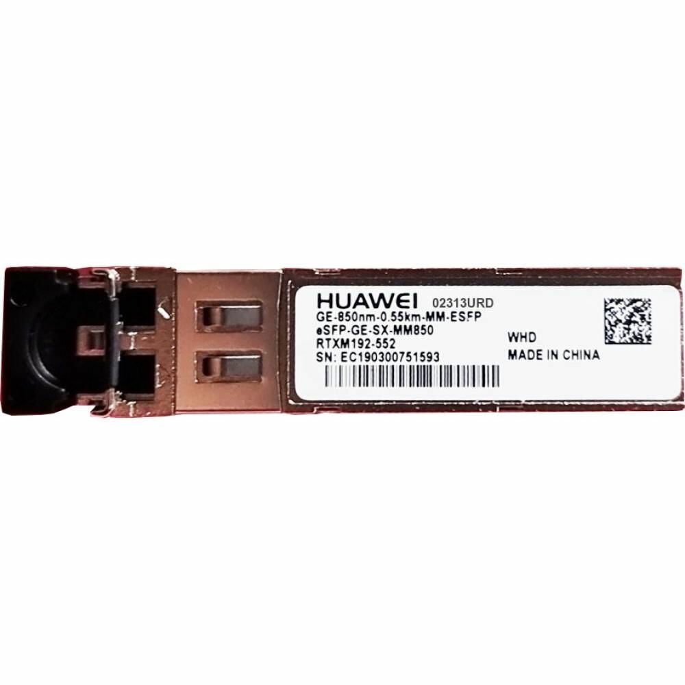 Трансивер Huawei eSFP-GE-SX-MM850 02313URD/02315204 Optical eSFP, GE, Multi-mode Module(850nm,0.55km, LC)