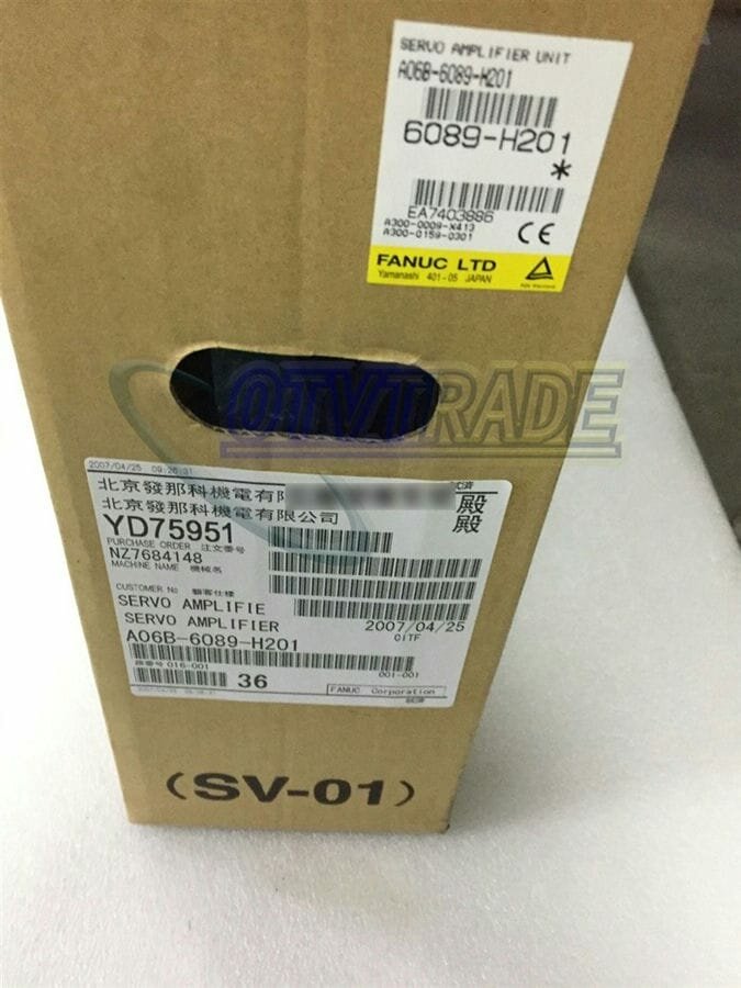 Модуль Fanuc server Driver A06B-6089-H201 — фото 1