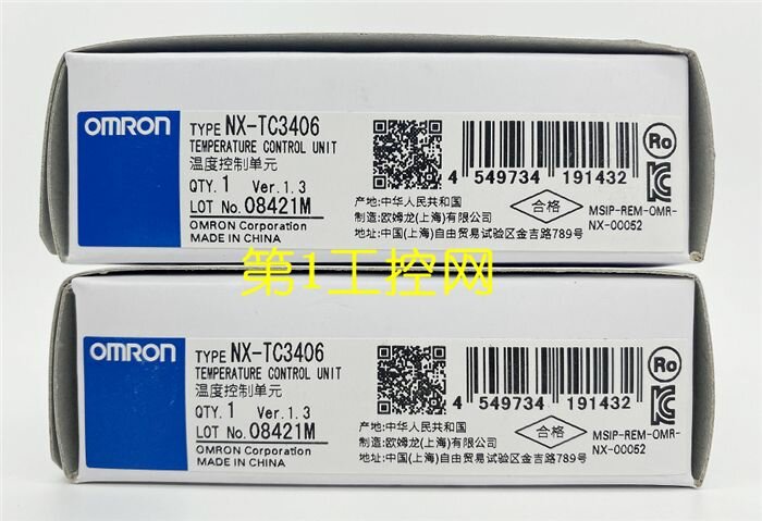 Модуль Omron NX-TC3406 Temperature Control Unit NXTC3406