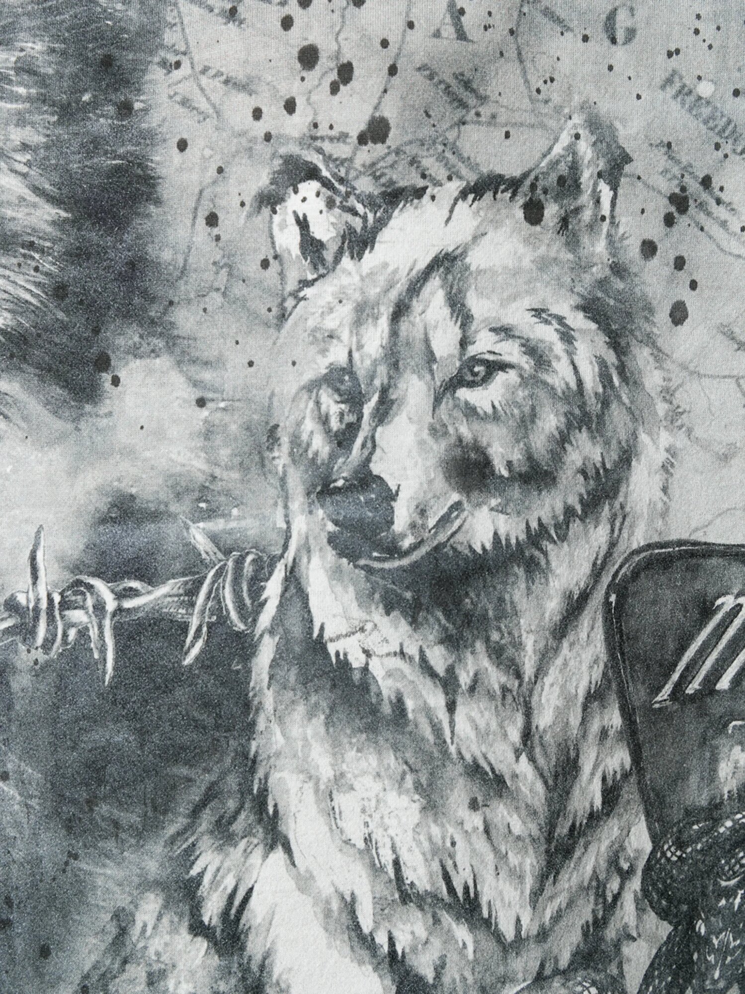 Футболка 'Wolf and Storm'