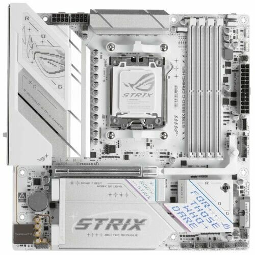 Материнская плата ASUS ROG STRIX B850-G GAMING WIFI - AM5, AMD B850, 4xDDR5-5600 МГц, 1xPCI-Ex16, 4xM.2, Micro-ATX