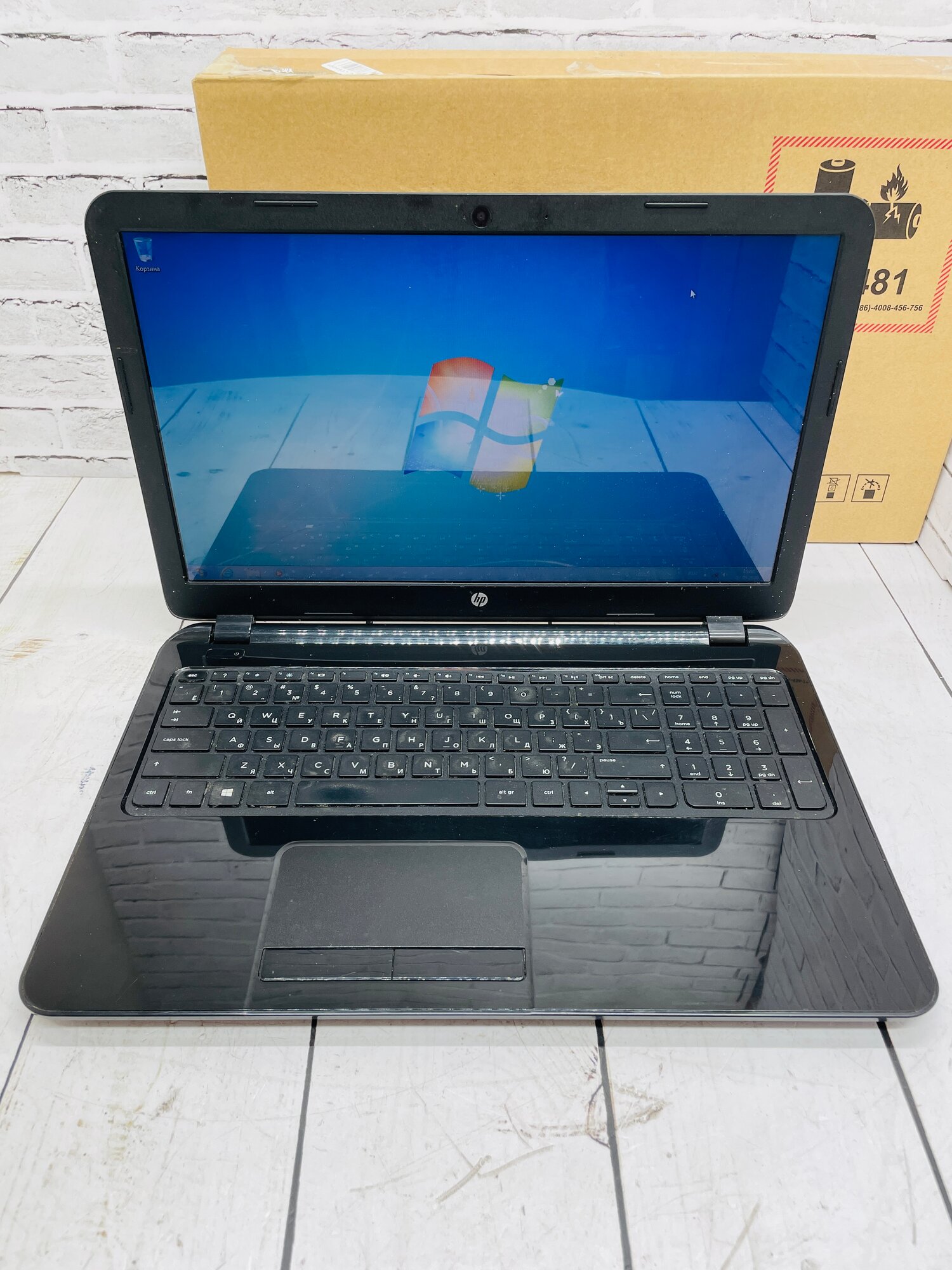 Ноутбук 15,6, HP 15, AMD E1 2100, 4 Gb DDR3, 500 Gb HDD, AMD Radeon HD 8210