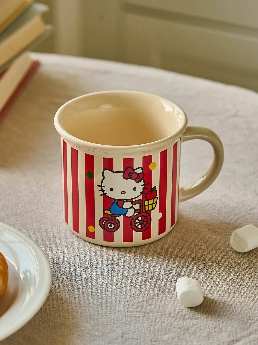Кружка керамическая чашка с рисунком HelloKitty 300мл — фото 1