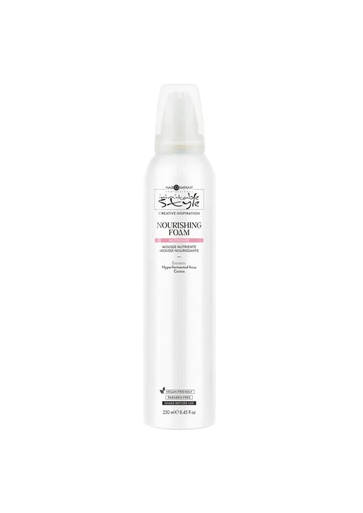 Питательный мусс для волос "Nourishing Foam" INIMITABLE STYLE, 250 мл