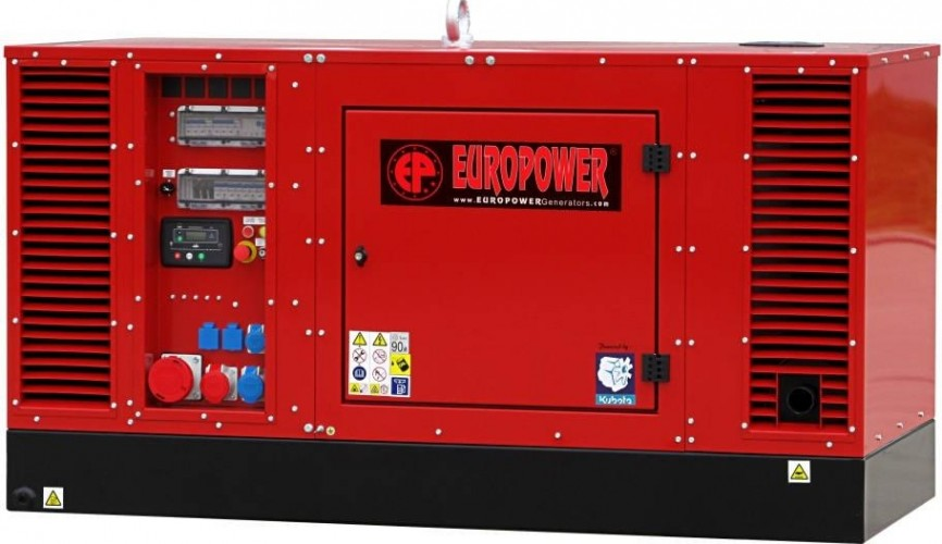 Электростанция дизельная EUROPOWER EPS 34 TDE с подогревом 991113413HEAT
