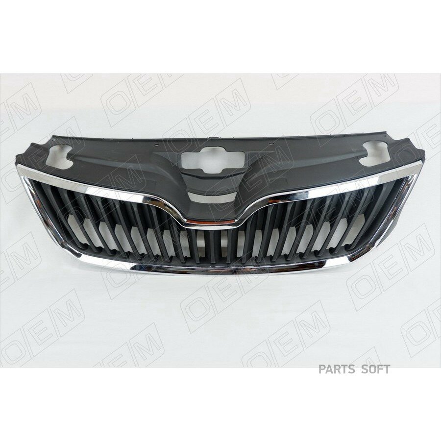 Решетка радиатора Skoda Rapid от официального дистрибьютора, OEM, артикул OEM3004