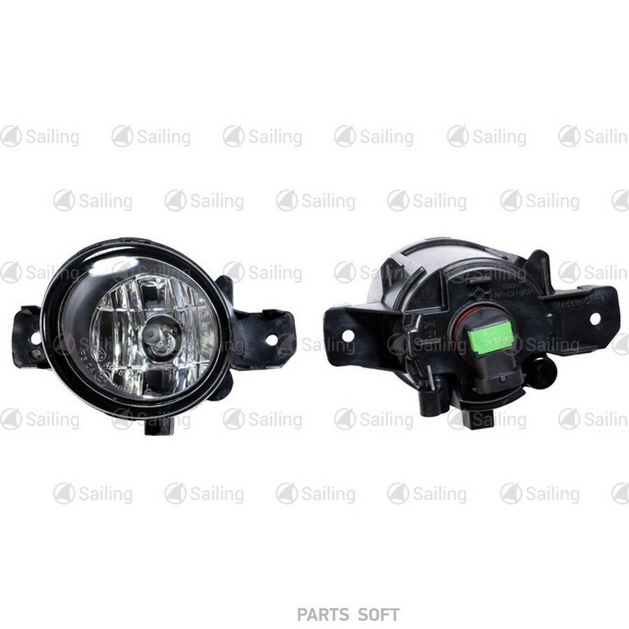Фара противотуманная (ПТФ) левая QASHQAI 2007-2014/TEANA 2008-/CLIO 1998-2012/LAGUNA II 2001-2008/MASTER III 2010-/MOVANO B 2010- от официального дистрибьютора, SAILING, артикул NSLNS03434HL