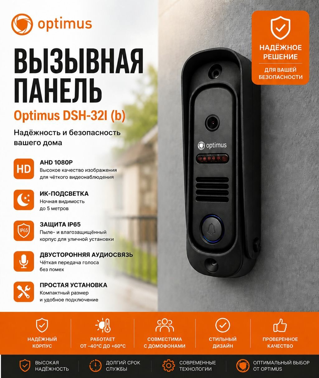 Вызывная панель Optimus DSH-32I (b)
