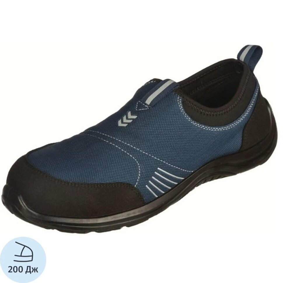 Полуботинки (кроссовки) ПУ с МП  (blue black) KD 001 р.37, 1371573