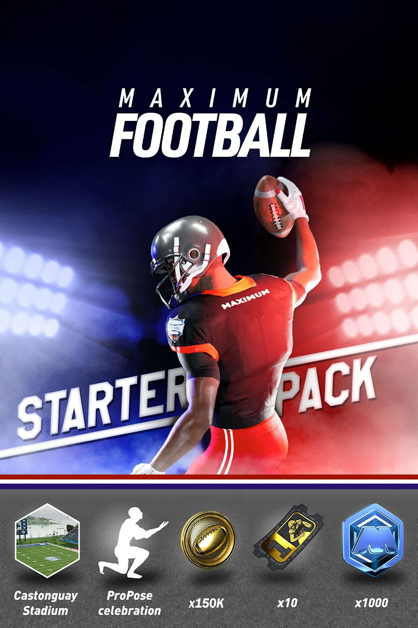 Дополнение Maximum Football: Starter Pack — Xbox Series X|S, Xbox One — Ключ активации
