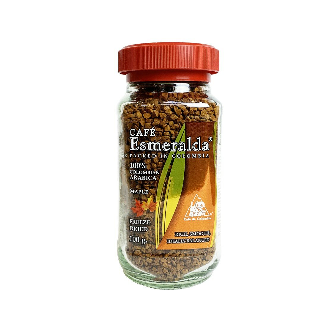 Кленовый сироп - "Cafe Esmeralda", кофе сублимированный, 100 г.
