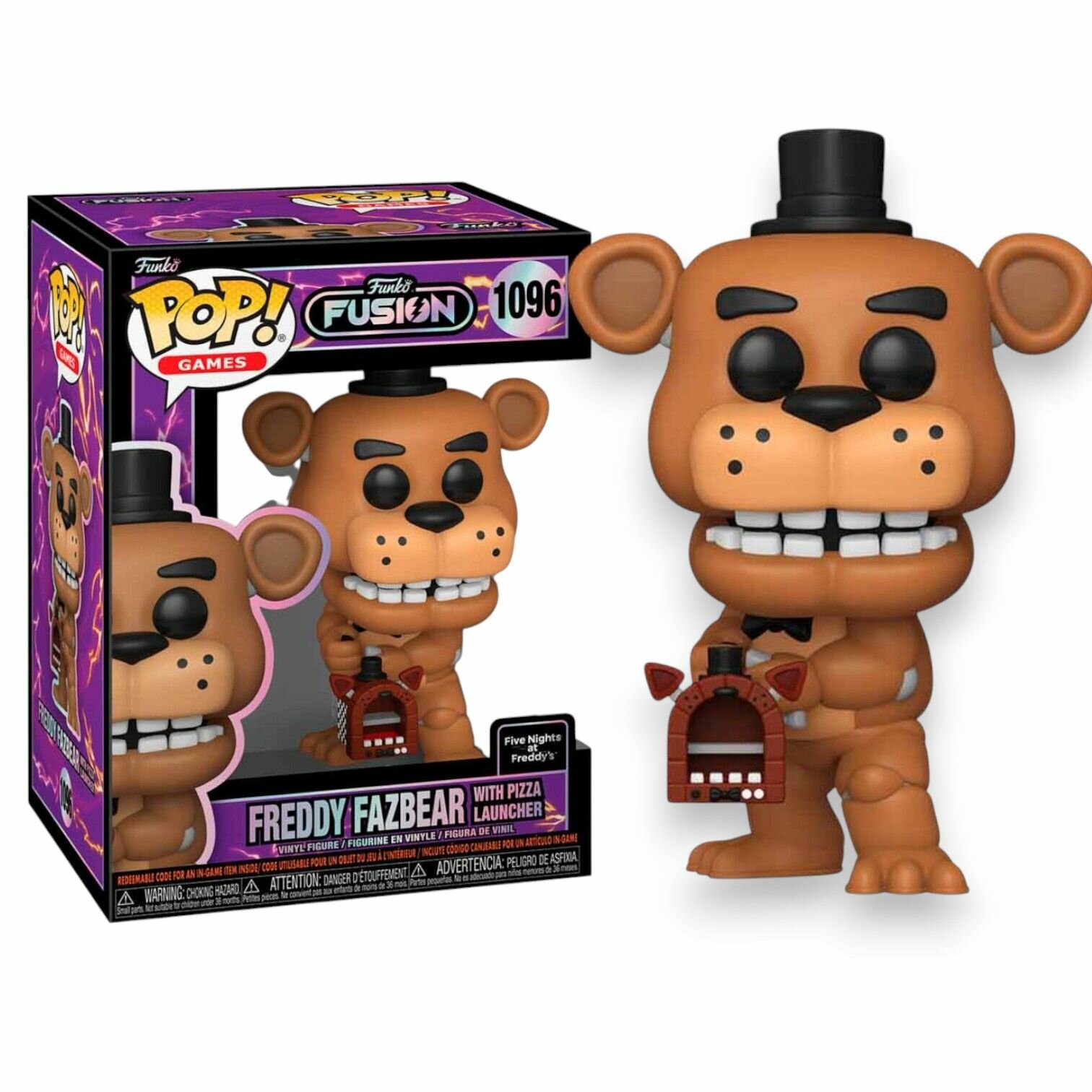 Фигурка Funko Pop! коллекционная Фредди с пицца-пушкой "фнаф" 1945 (Фигурка Фанко Поп)