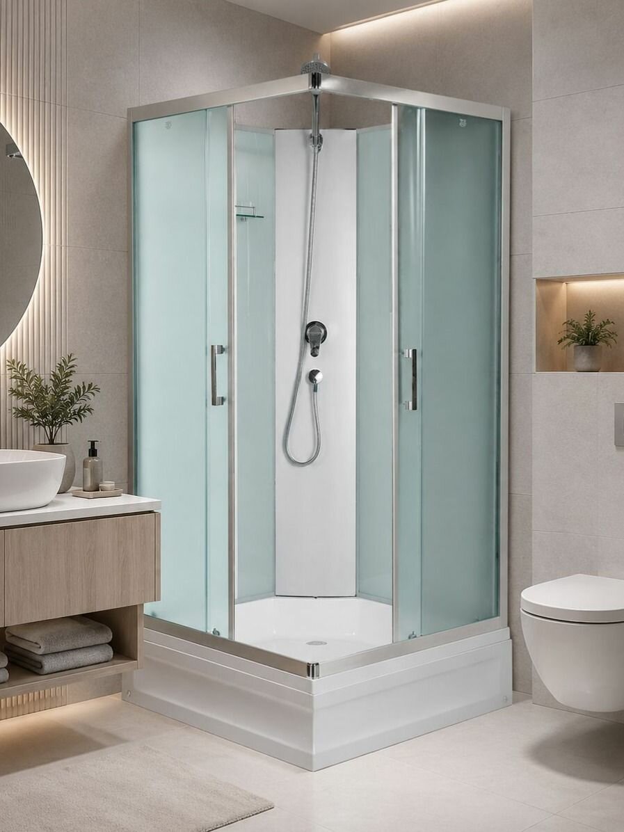 Душевая кабина River QUADRO 80/24 MT Б/К