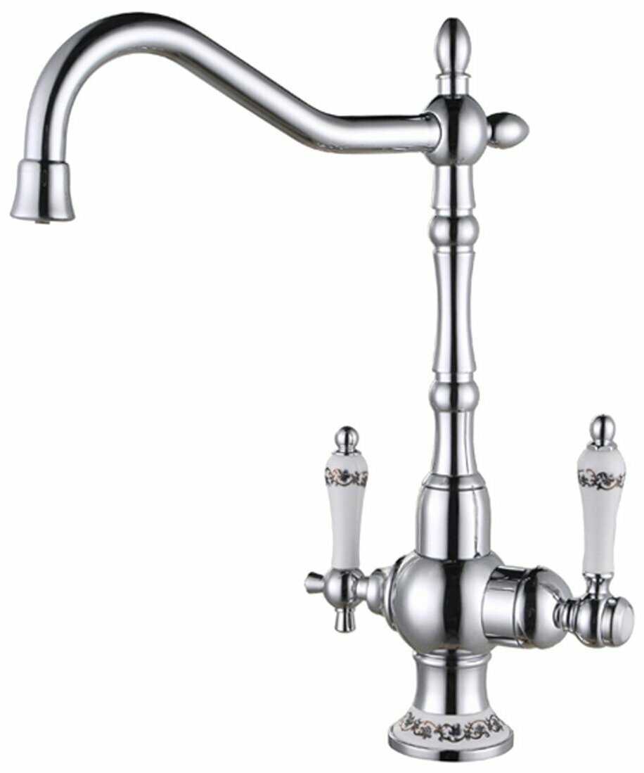 Смеситель для кухни ZorG Sanitary ZR 336 YF-50 хром