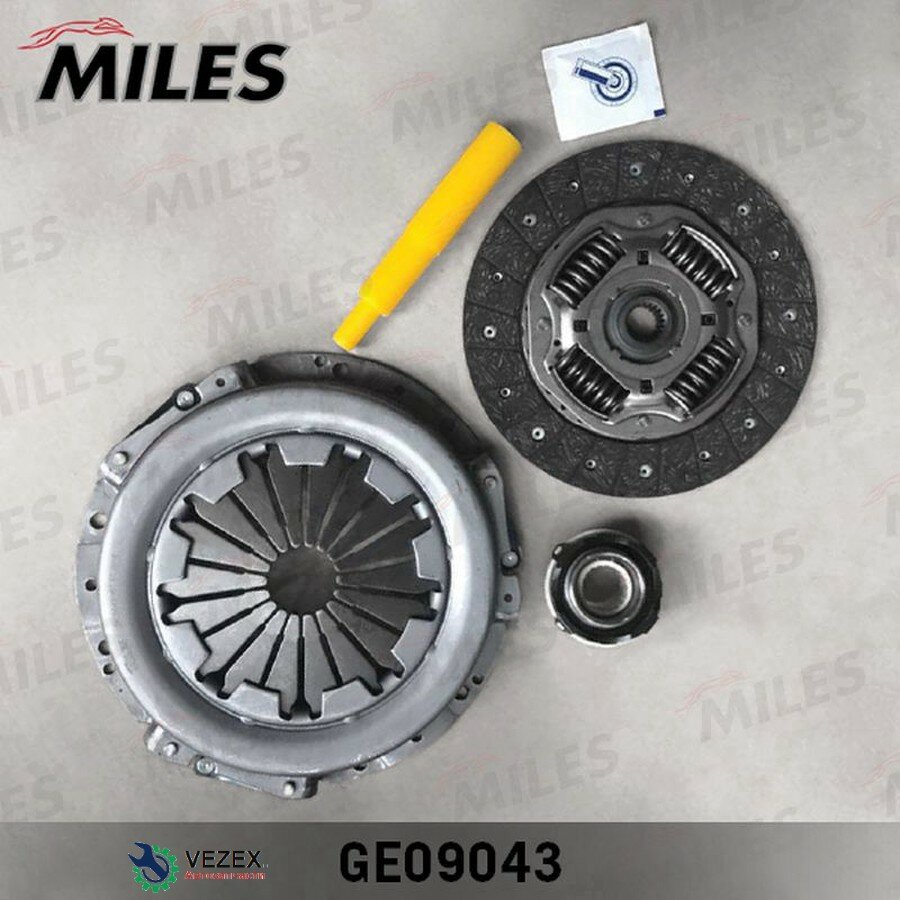 MILES GE09043 Сцепление комплект (LADA 2123 CHEVROLET NIVA 1.7 02-) (LUK 622315300) GE09043