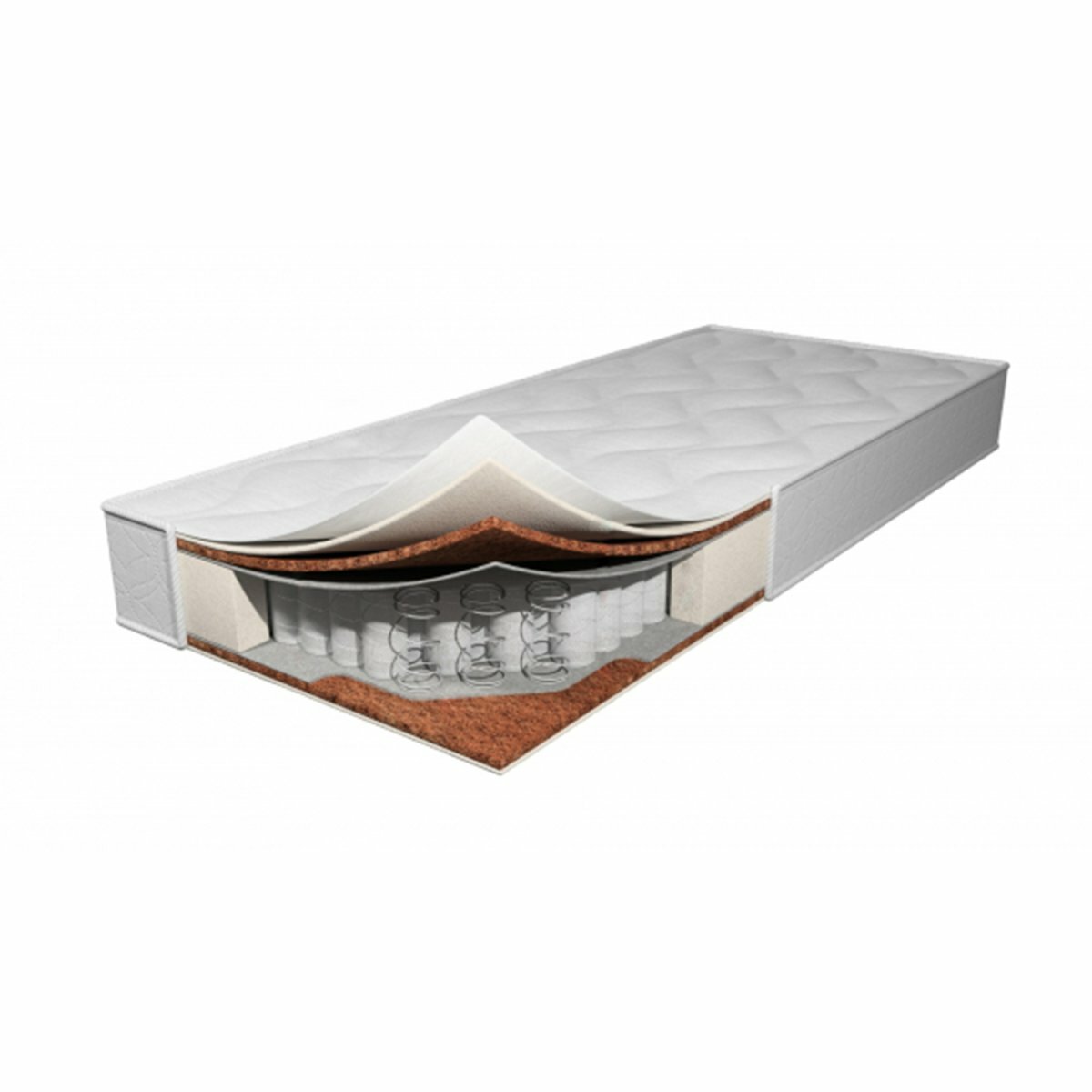 Матрас Оптима Микс (независимые пружины) h21 см СЛ - 800х1900 мм SL