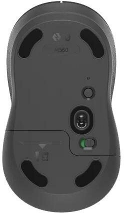 Компьютерная мышь Logitech M550 темно-серая серая, оптическая 4000dpi silent, беспроводная BT/Radio USB для ноутбука 3but (910-007446)