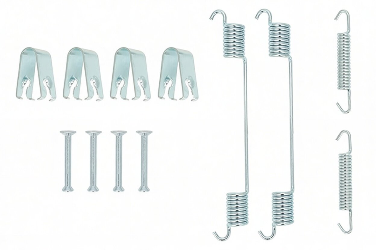 Ремкомплект барабанных колодок FORD FOCUS II KBD014 KORTEX арт. KBD014