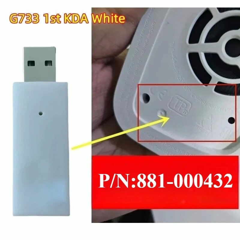 USB-адаптер приемника A-00080 для беспроводной игровой гарнитуры Logitech G733