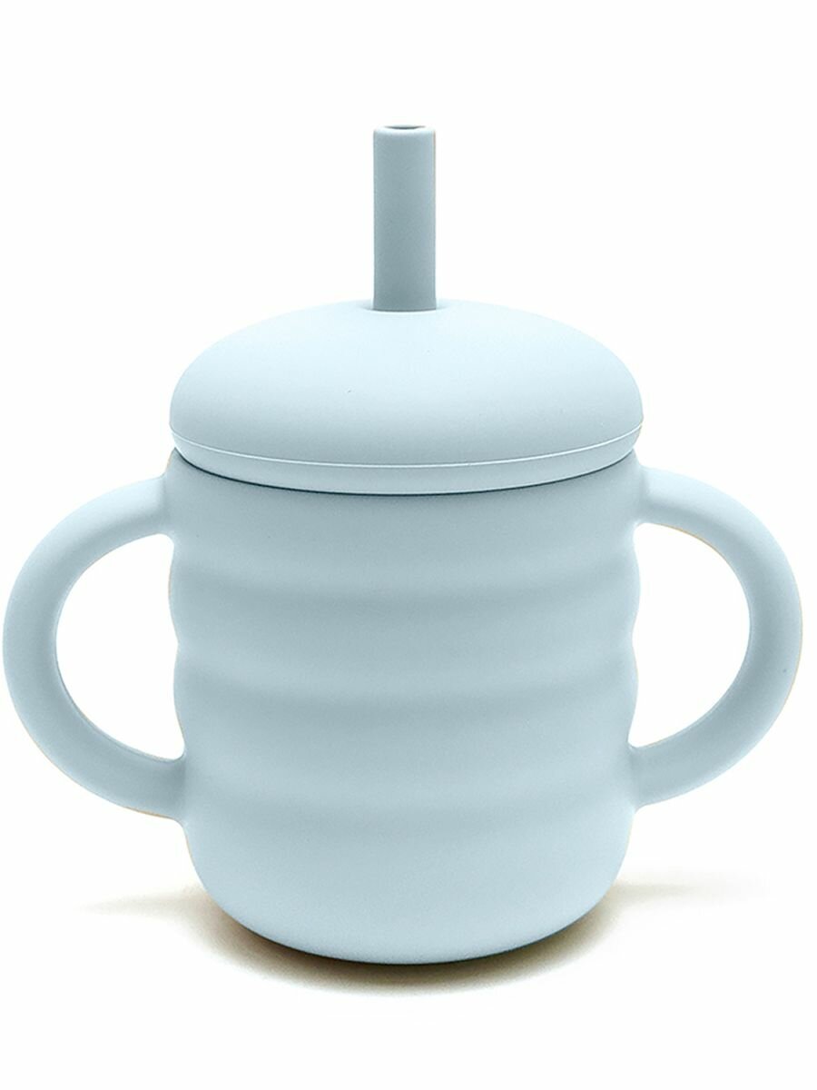 Поильник с трубочкой детский Askona Kids / Аскона Bonbon (Бонбон) Blue