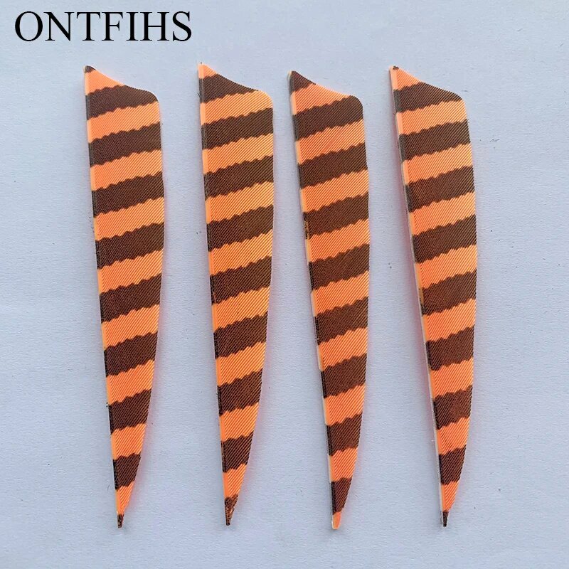 Стрелы для лука ONTFIHS 4 дюйма, 50 шт. Оранжевый, Light Orange