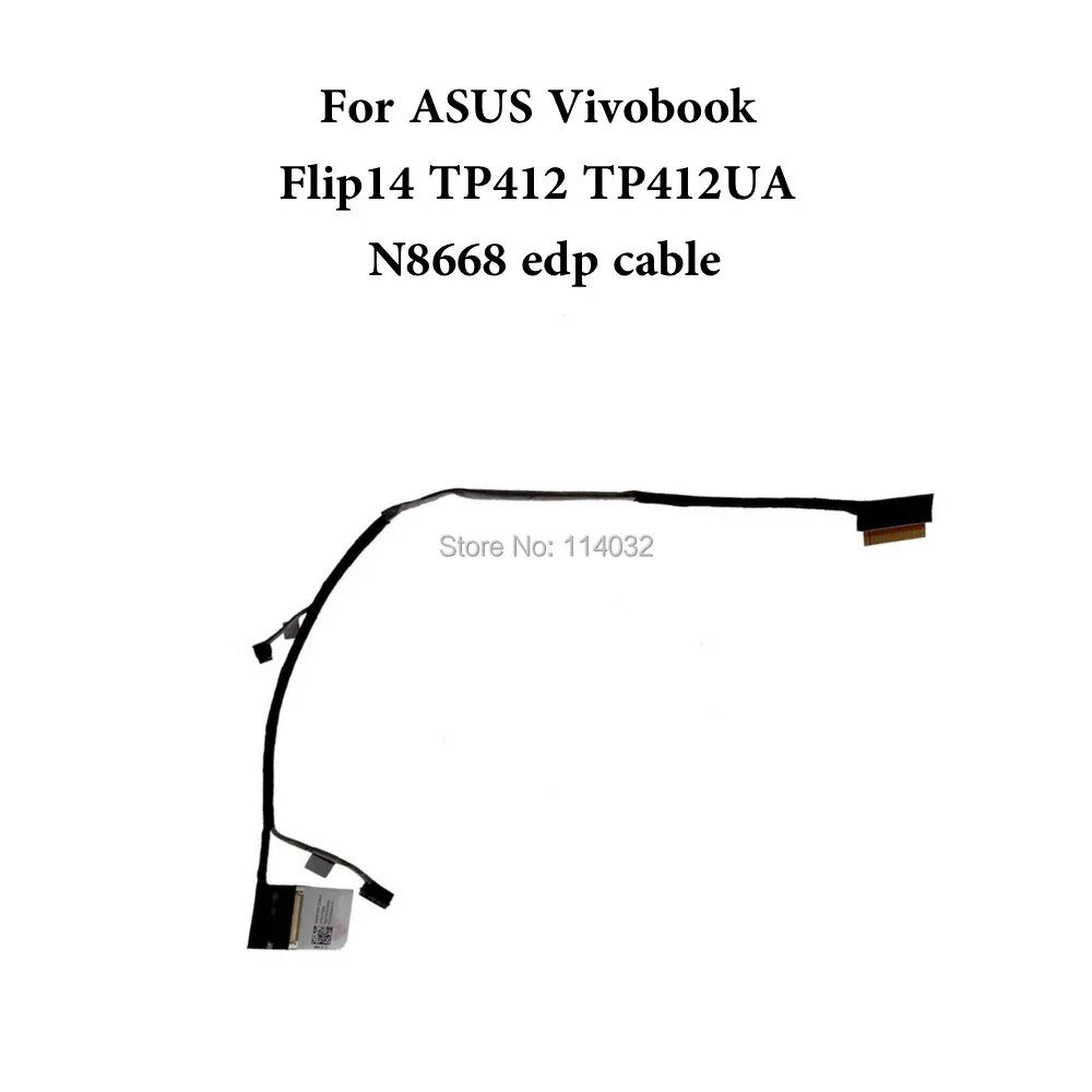 TP412 LVDS экран кабель для ASUS VivoBook Flip14 TP412UA TP412UA-BH51 HQ21310222000 NB8670 N8668 EDP кабель 30pin