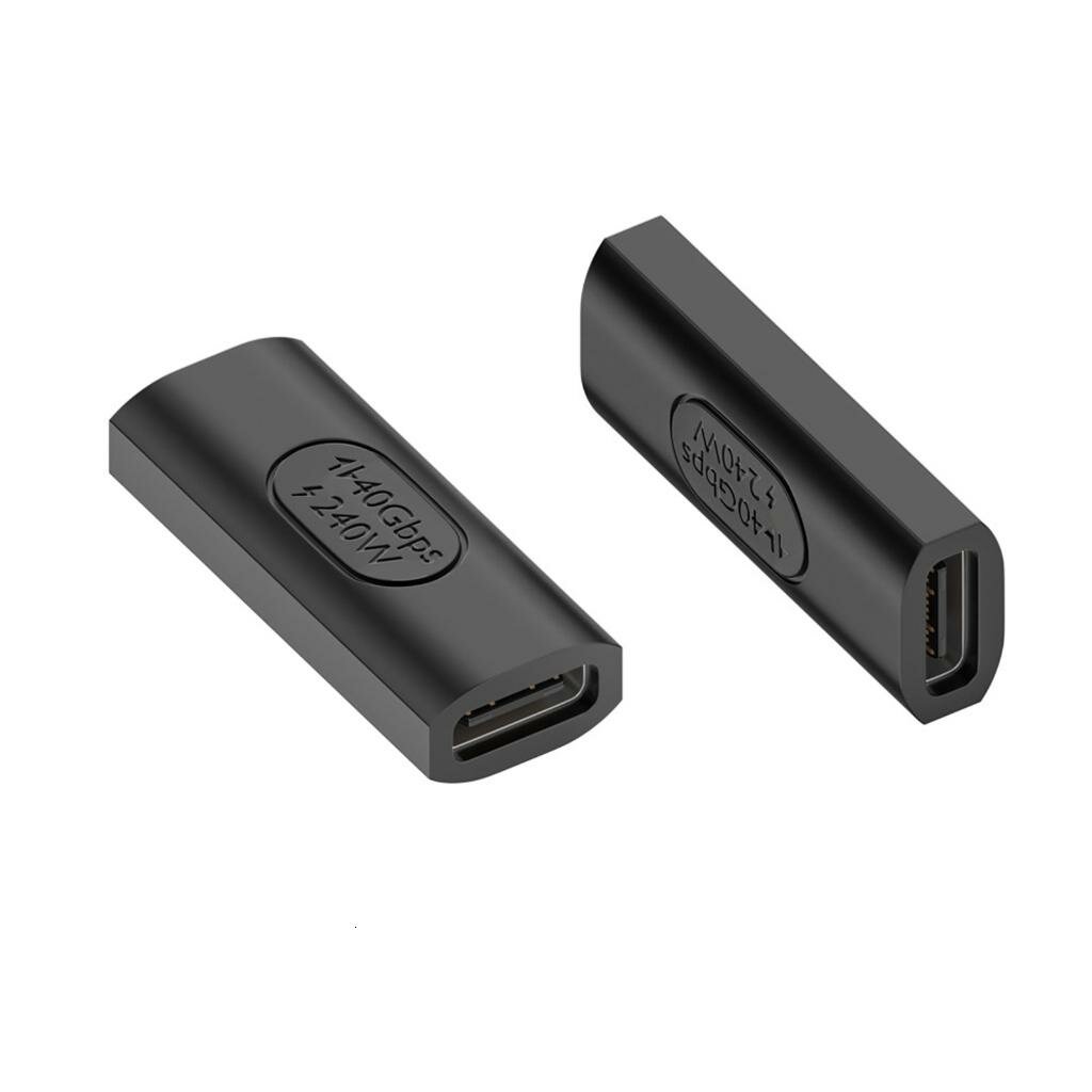 Адаптер USB-C мужской — USB-C женский, C
