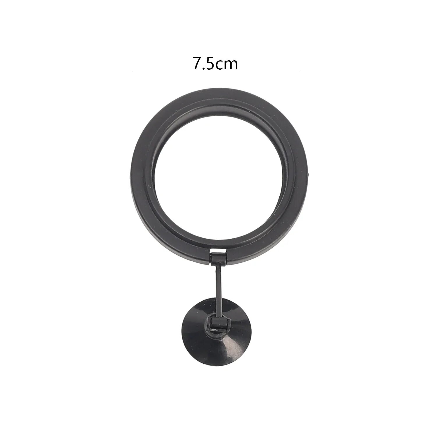 Кольцо для кормления аквариума черного цвета Black Circle