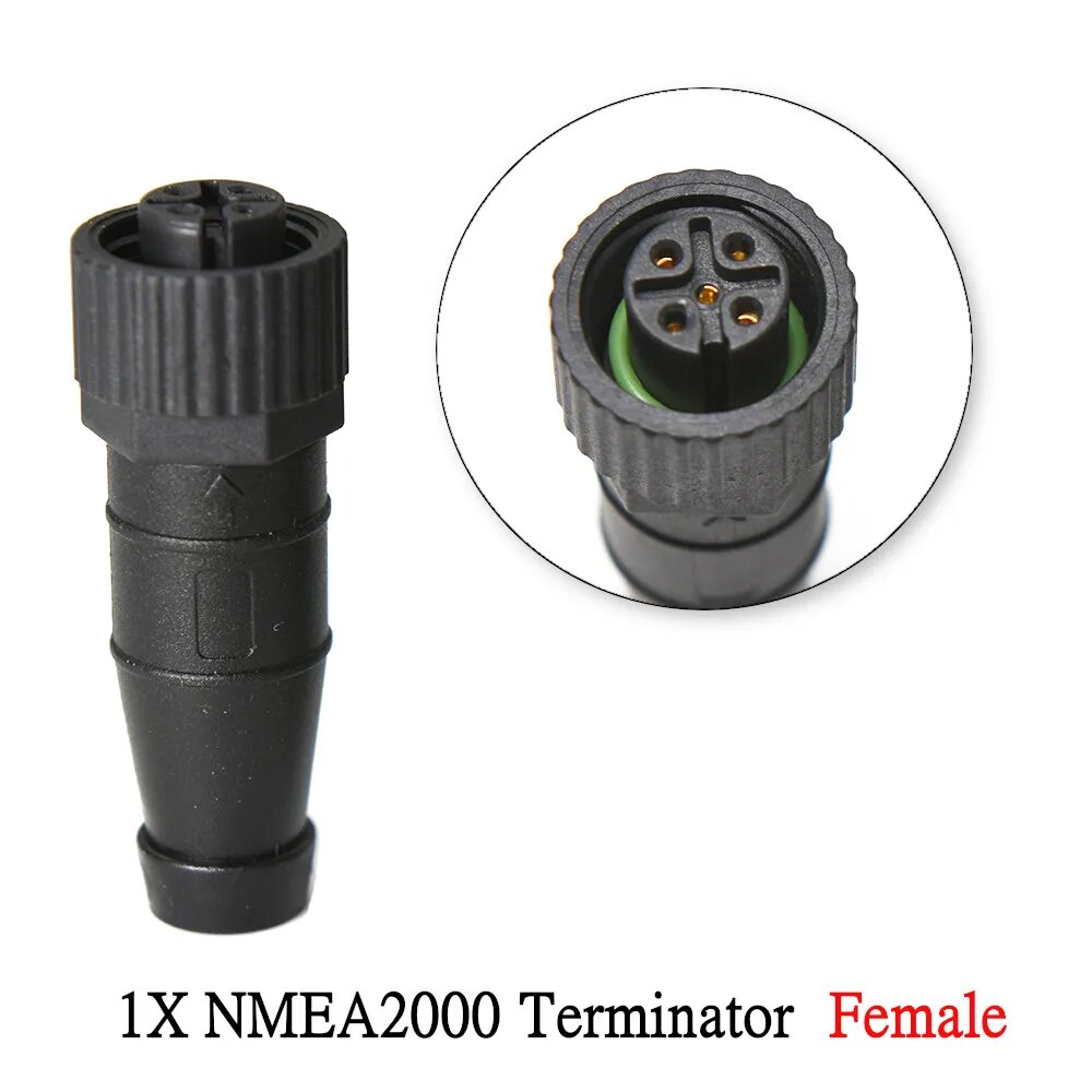 Конвертер NMEA 2000 черный terminator male & female 1pc NMEA20001