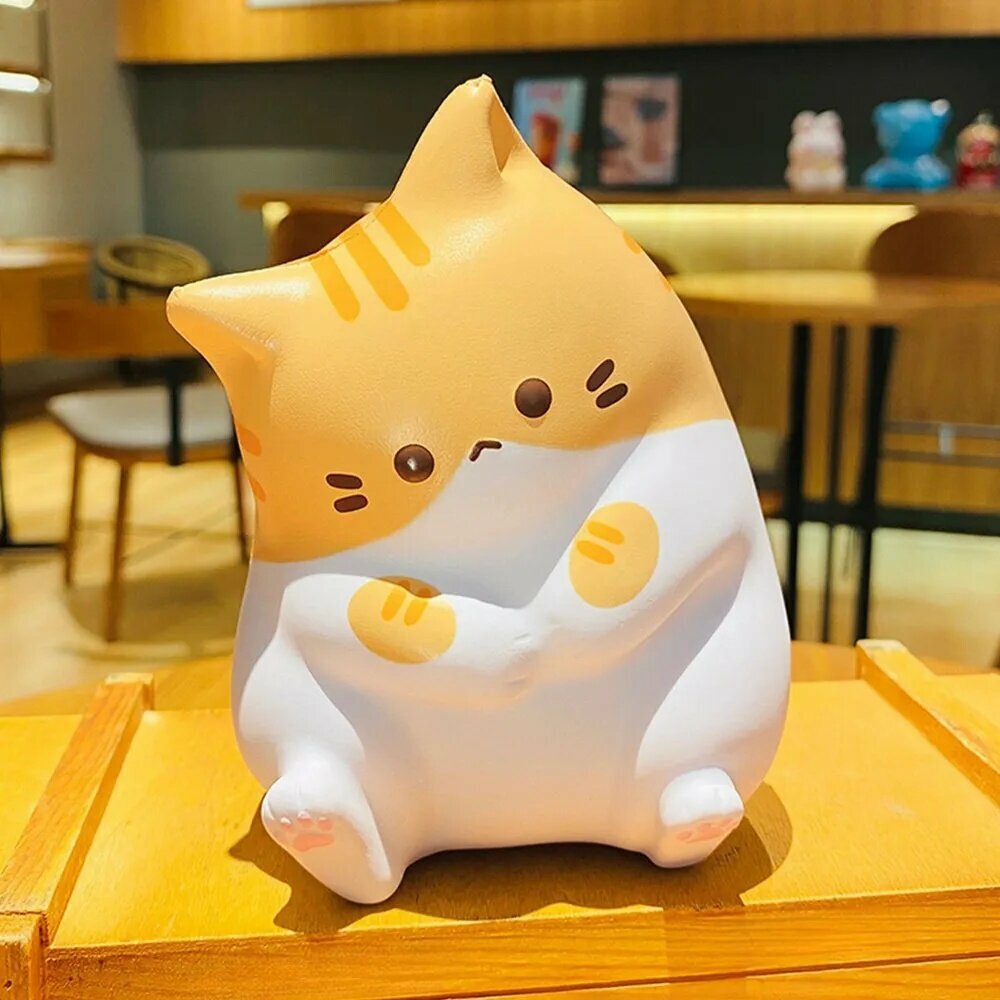 Таба лапка - Игрушка антистресс мялка для детей squeeze toy / Антистресс-сквиш котика