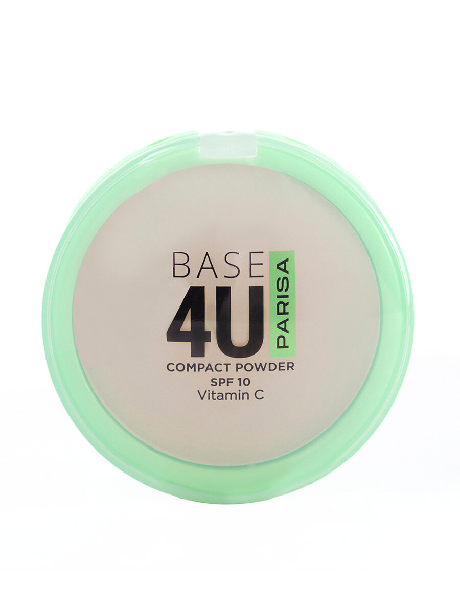 Parisa Пудра Base 4U компактная SPF10 Vitamin C (без зерк, без спонжа), тон 02, 7 г