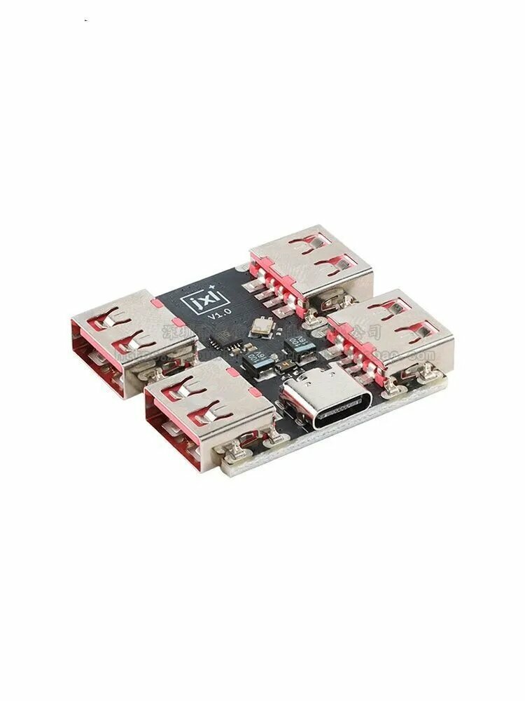 USB HUB 4 в 1. USB разветвитель, type c hdmi, док станция type c, usb хаб для Arduino(XL334P4)