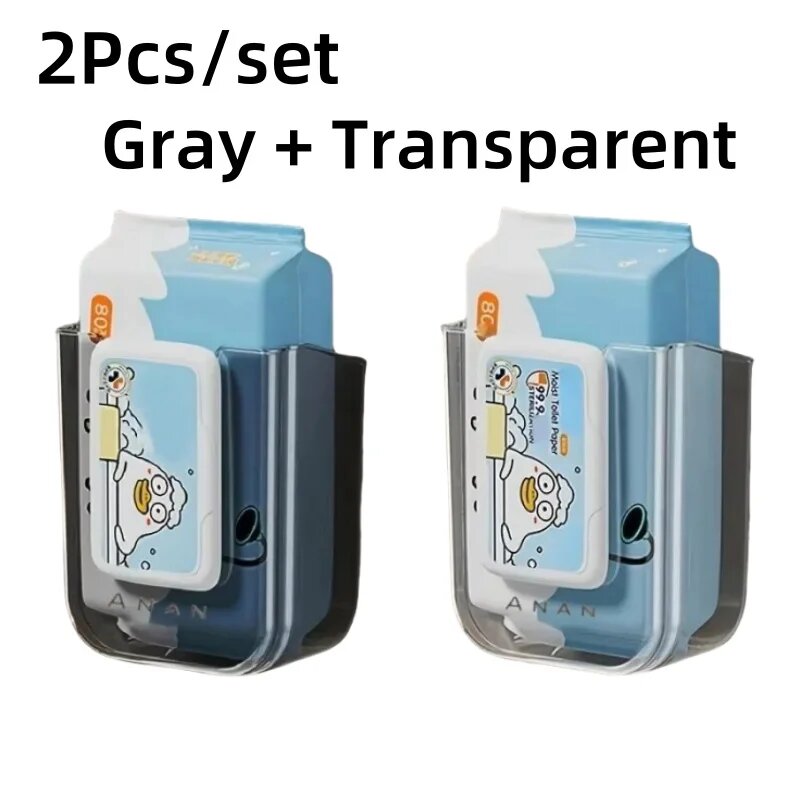 Настенный органайзер для влажных салфеток 2Pcs set