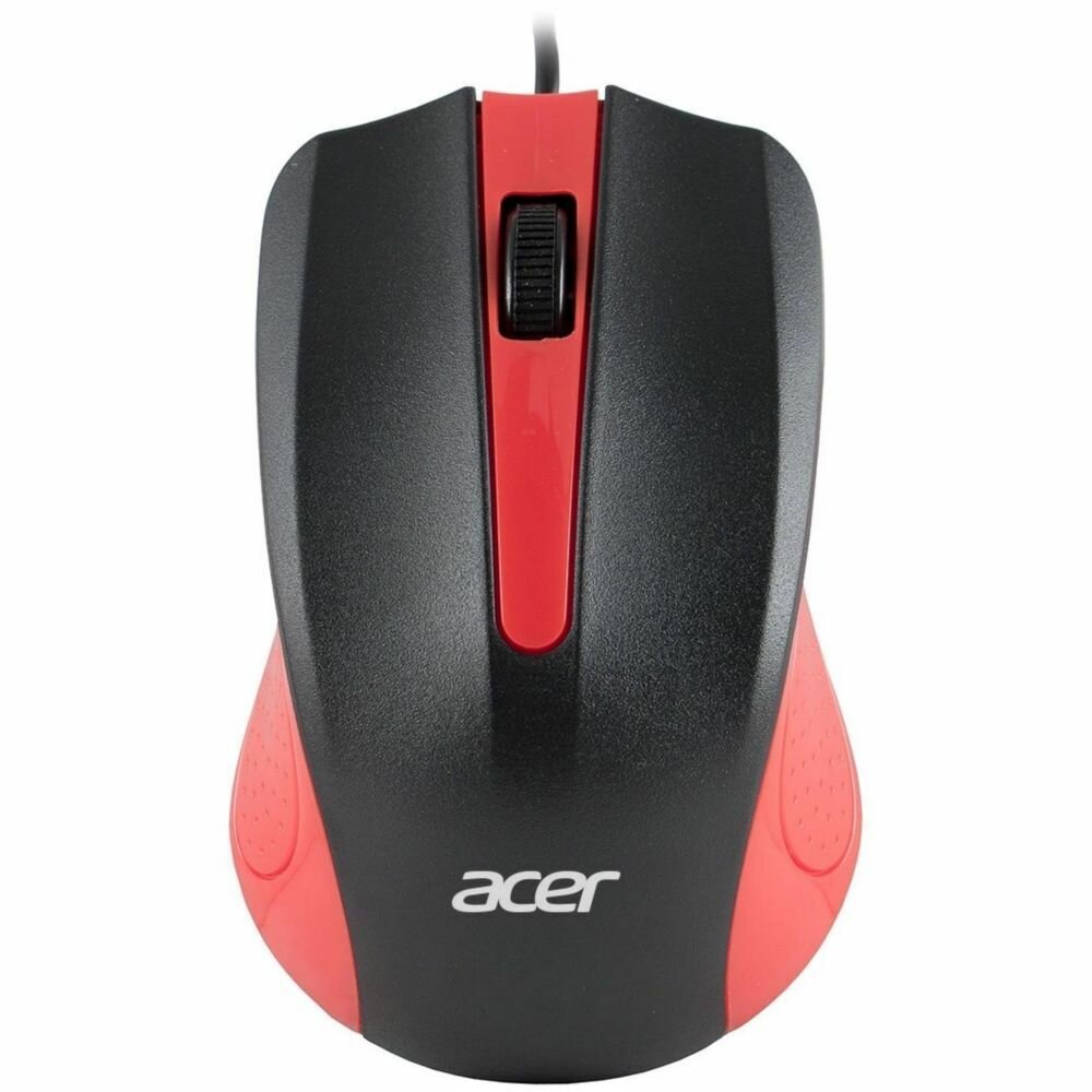 Мышь проводная ACER OMW012 black/red (USB, 1200dpi, 3but) (ZL. MCEEE.003)