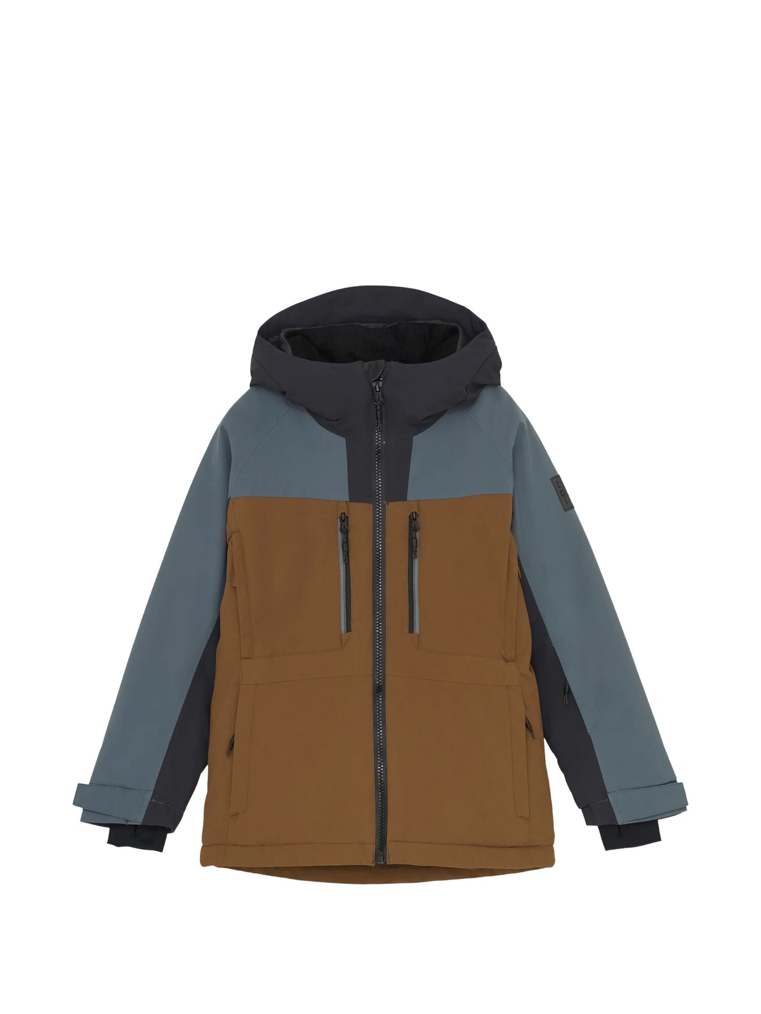 Куртка Color Kids Colour-block hooded jacket